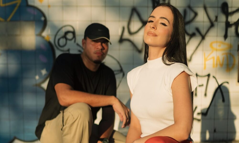 Dani Elle interpreta a canção “Mil Vezes”, com a participação do rapper ...